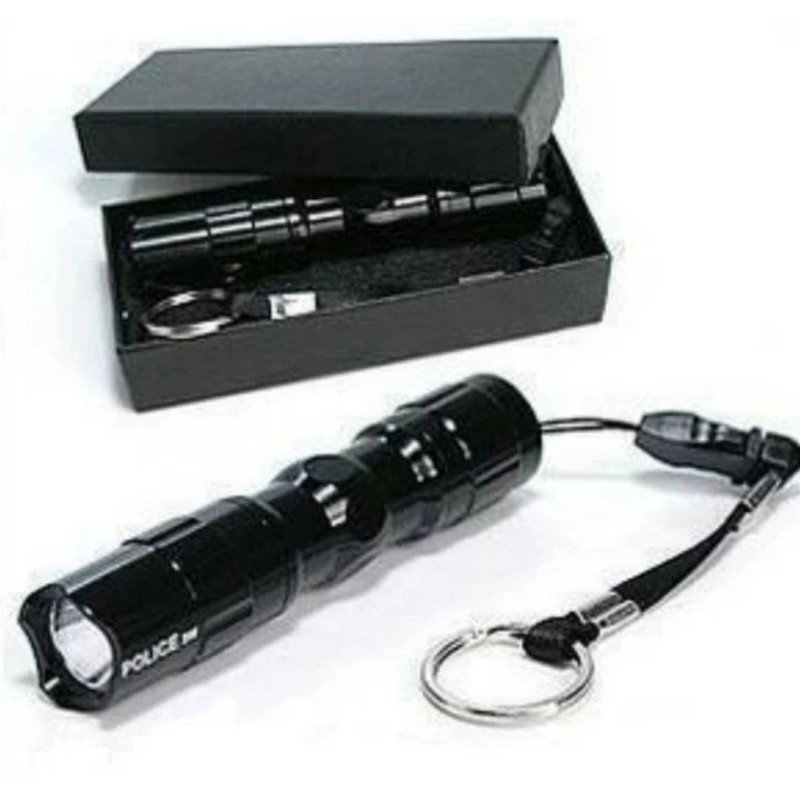 Jual senter police polisi Led ultra dengan case casing box | Shopee ...