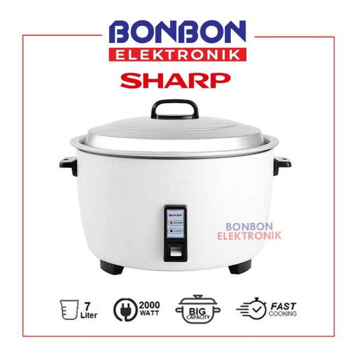 Jual Sharp Rice Cooker 7L KSH-777 / Jumbo Magic Com 7 Liter KSH777 ...