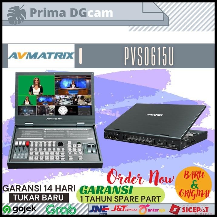 Jual Avmatrix Pvs0615U Portable 6-Channel Switcher 15.6" Display ...