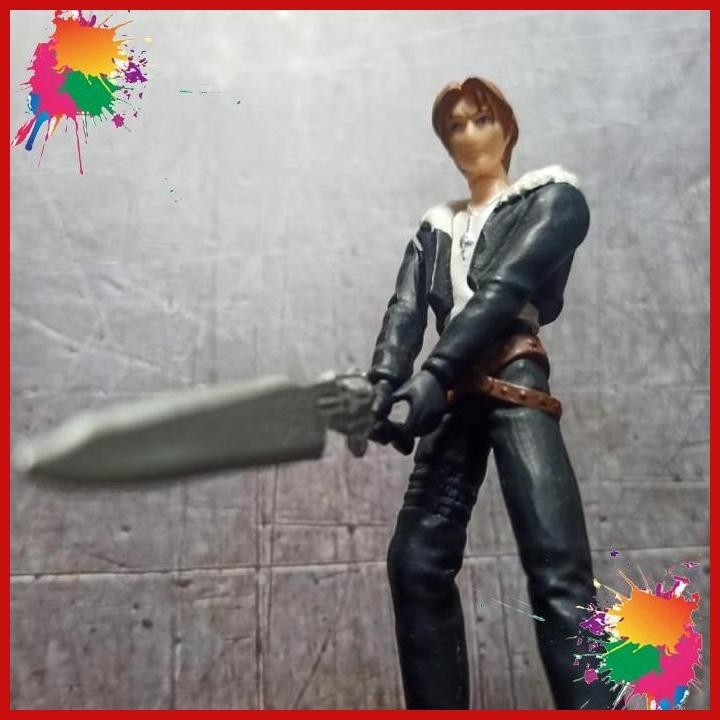 Jual (ZOOP) FIGURE GAME CHARACTER FINAL FANTASY VIII SQUALL LEONHART ...
