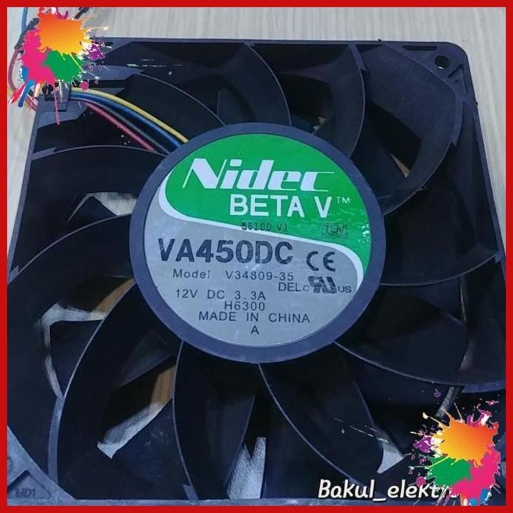 Jual fan nidec beta v 12v 3.3a 12cm va450dc (bke) | Shopee Indonesia