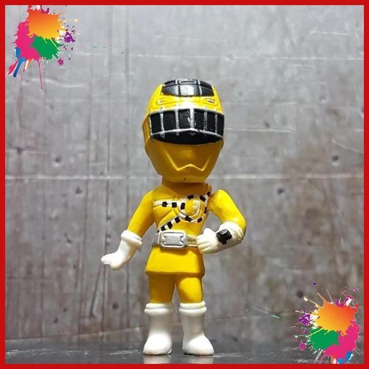 Jual (ZOOP) MINI FIGURE SUPER SENTAI TOQGER YELLOW MIO NATSUME CHIBI ...