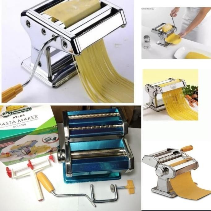 Jual ALAT MESIN GILINGAN MIE PASTA PANGSIT MOLEN KUE BANTAL/NOODLE ...