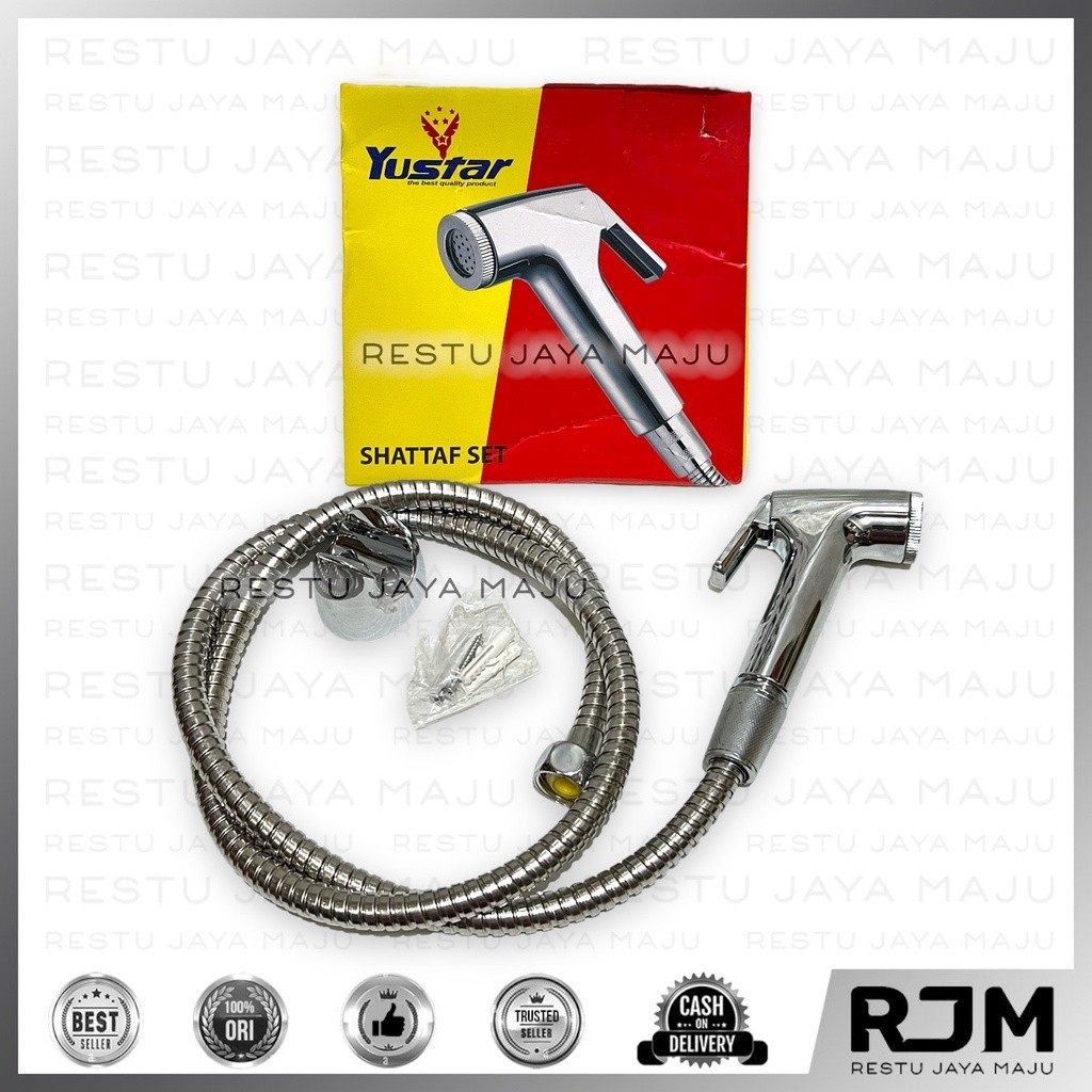 Jual YUSTAR Jet Shower dan Selang Toilet Washer WC Bidet Kloset Closet ...