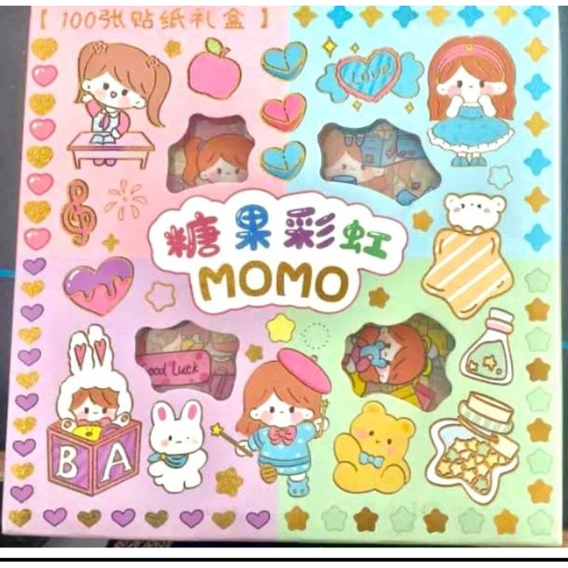 Jual stiker 100 lembar | Shopee Indonesia