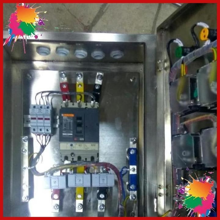 Jual panel stainless distribusi induk lvmdp mdp sdp 100a mg not ...