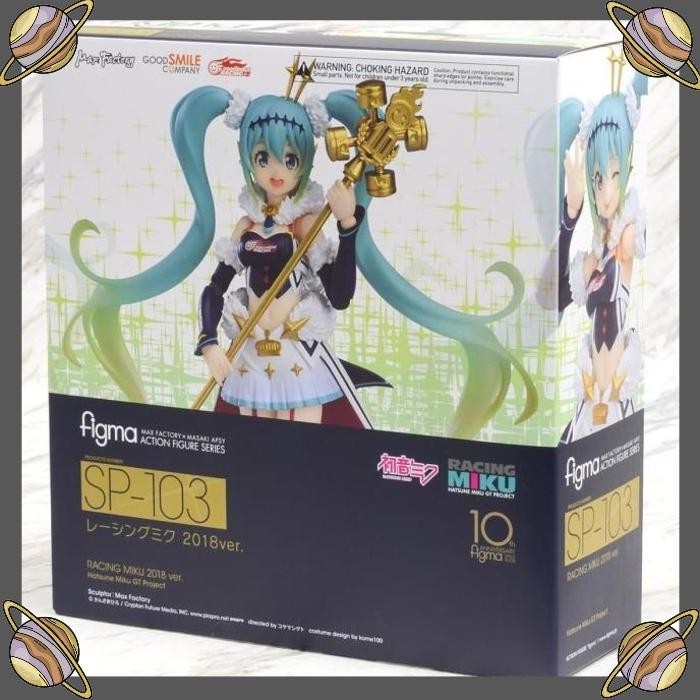 Jual [FLE] FIGMA RACING MIKU 2018 - VOCALOID GOODSMILE ACTION FIGURE ...