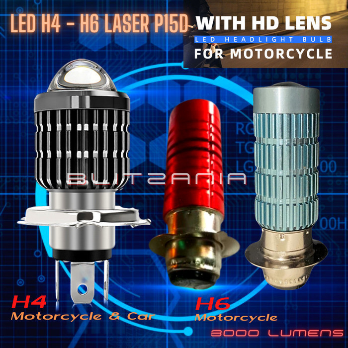 Jual Produk Lampu Led Utama Motor Mobil D2 H4 Laser 2 Warna Putih Kuning Ac Terlaris | Shopee ...