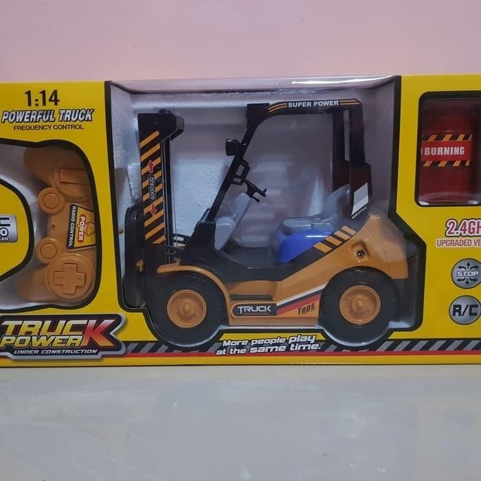 Jual MOBIL FORKLIFT REMOTE CONTROL - RC CAR FORKLIFT | Shopee Indonesia
