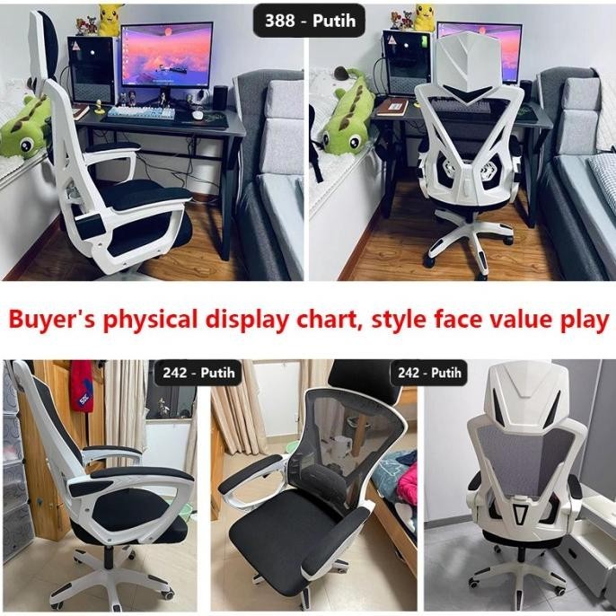 Jual sto Gottdi Ergonomic Office Chair Kursi Kantor Premium Tanpa ...