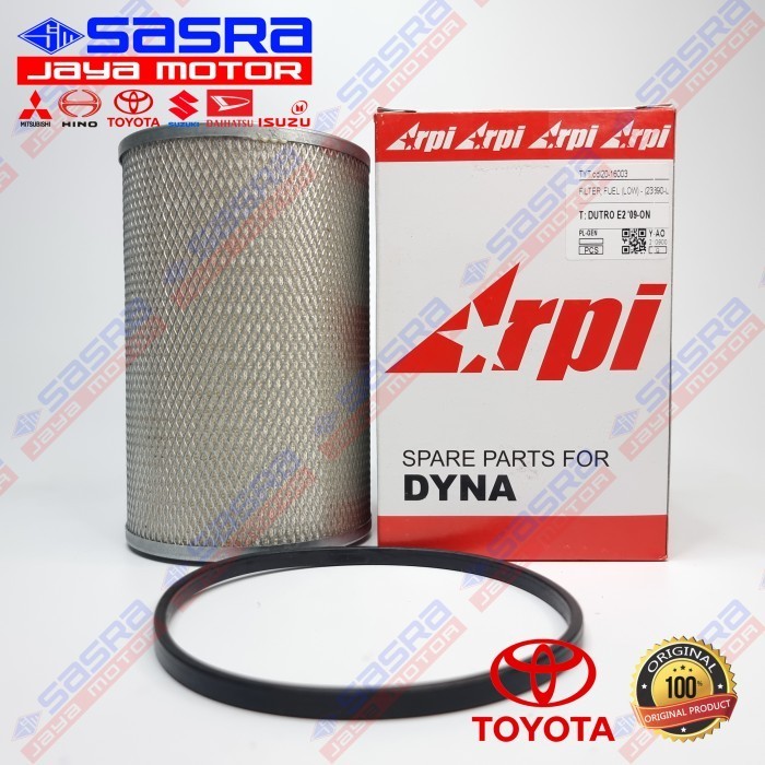 Jual Fuel Filter Low/Solar Bawah DUTRO/DYNA E2 2009+ ORI Toyota Genuine ...
