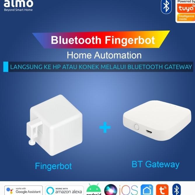 Jual Almo Tuya Bluetooth Ble Fingerbot Plus Multi Mode Gateway | Shopee ...
