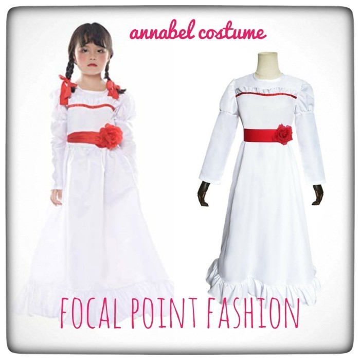 Jual kostum-annabelle-anak-horror-halloween-costume | Shopee Indonesia