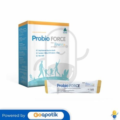 Jual PROBIO FORCE SERBUK 1.5 GRAM BOX 10 SACHET | Shopee Indonesia
