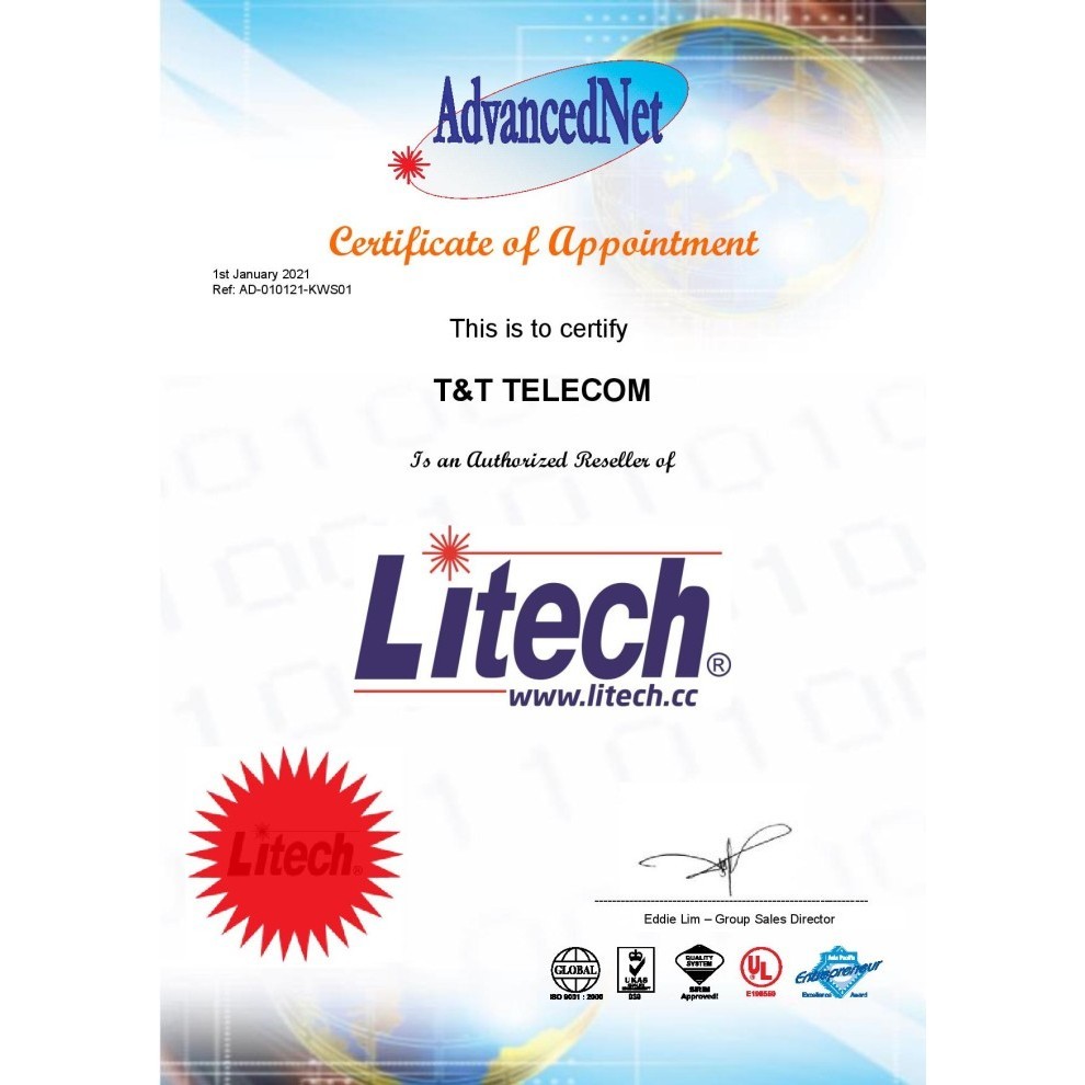 Jual Promo LITECH ODF OTB RACK 12 CORE ADAPTER LC OM2 MULTIMODE 50um ...