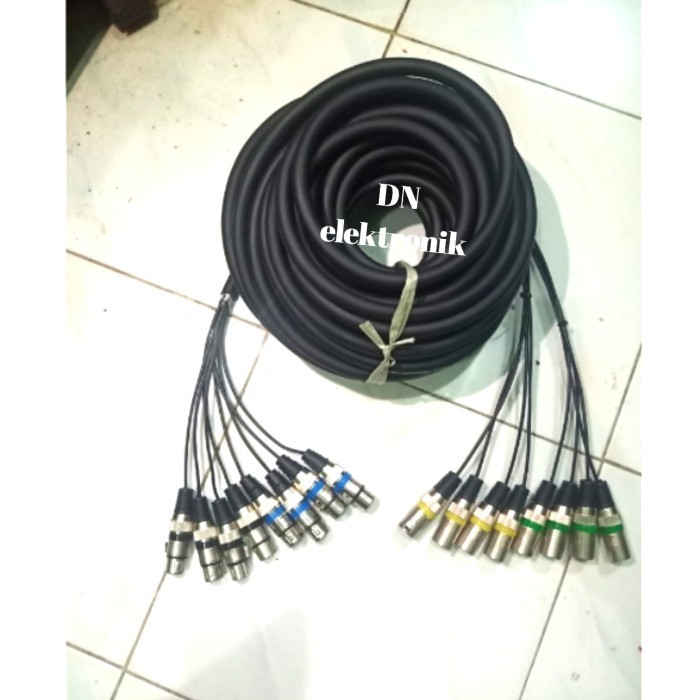 Jual Snake Kabel Isi 8 Chanel Jack Xlr Male To Female Jac Yonglun ...