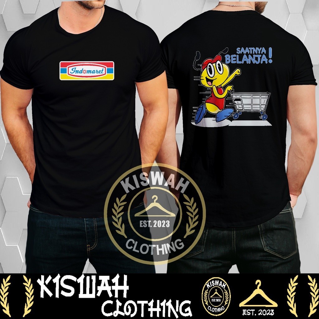 Jual Kaos Tshirt Indomaret Si Domar Maskot Saatnya Belanja Baju ...