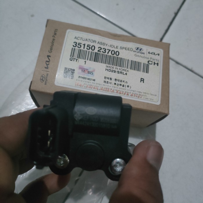 Jual SENSOR ISC IDEL SPEED CONTROL HYUNDAI H1 BENSIN ASLI MOBIS ...