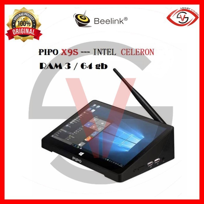 Jual PIPO X9S 4GB 64GB Windows 10 Mini PC Intel Cherry Trail Z8300 8.9 Inch | Shopee Indonesia