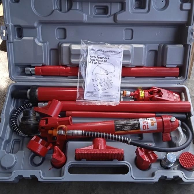 Jual Tersedia! Bodi Jack 10 Ton Hidraulic Sparatedjack Repair Auto Body Kit | Shopee Indonesia