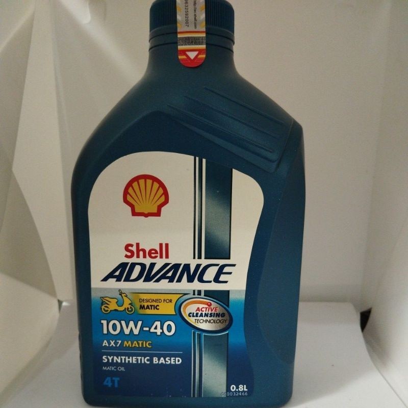 Jual oli shell advance AX7 matic 800 mil 10W-40 (botol) | Shopee Indonesia