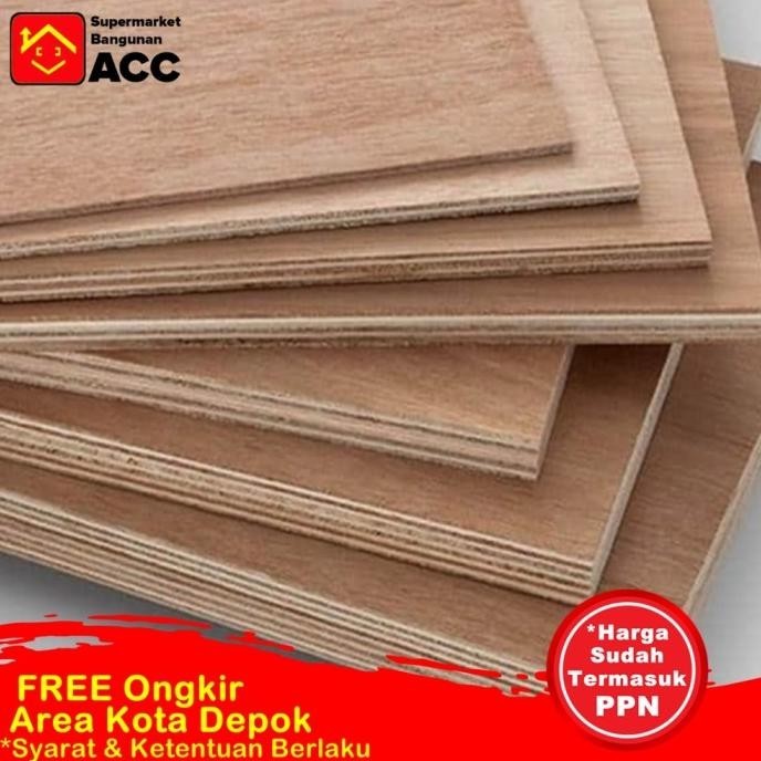 Jual Triplek / Multiplek Tebal 3Mm - 18Mm Ukuran 122X244Cm | Shopee ...