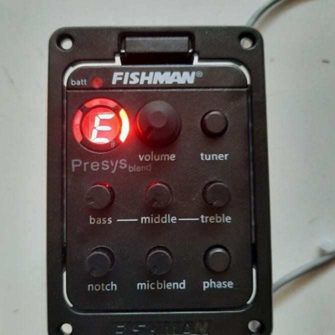 Jual Preamp Fishman Eq Blend Original Akustik/Eq Fishman Blend | Shopee ...