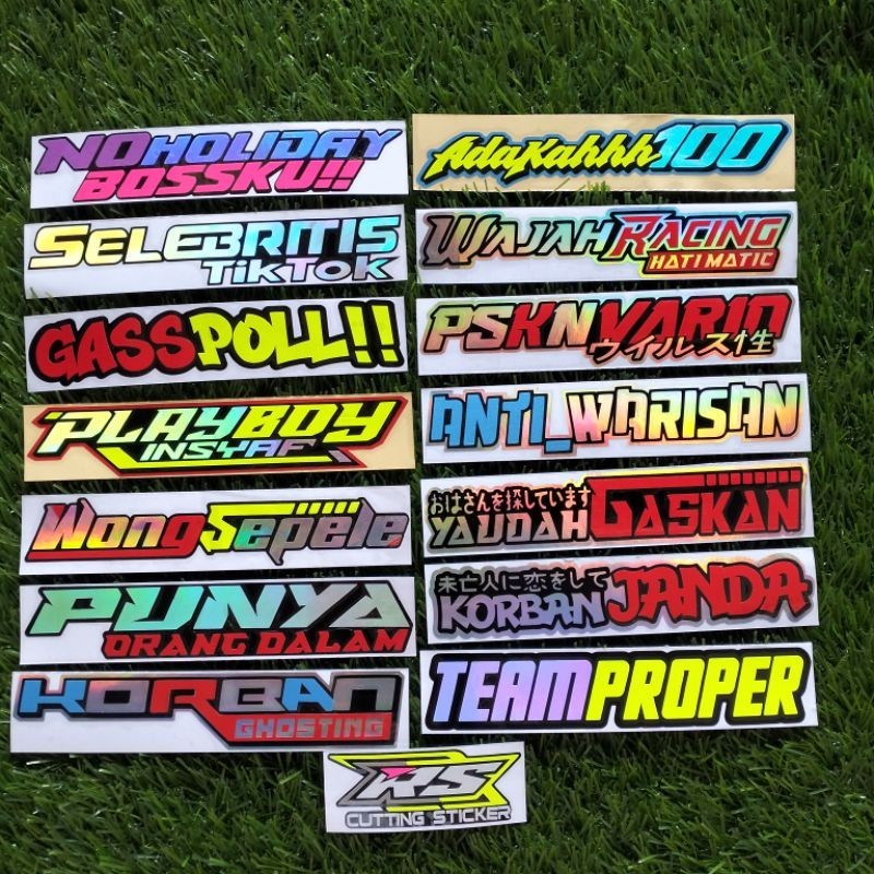 Jual sticker punya orang dalem sticker cutting | Shopee Indonesia
