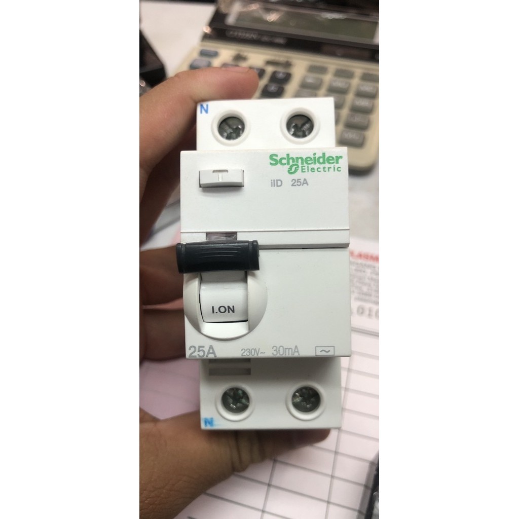 Jual ELCB SCHNEIDER 2 POLE 25A 30MA | Shopee Indonesia