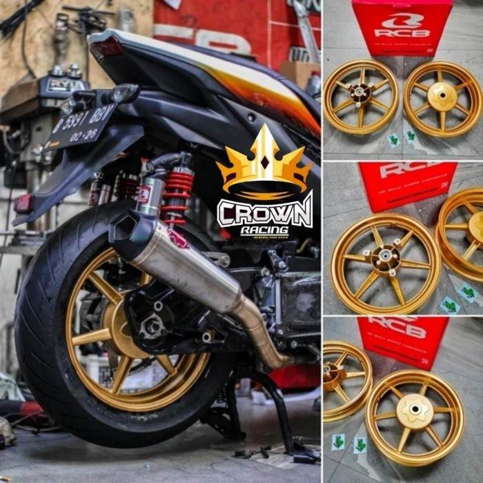 Jual VELG RCB SP811 TROMOL AEROX 155 | Shopee Indonesia