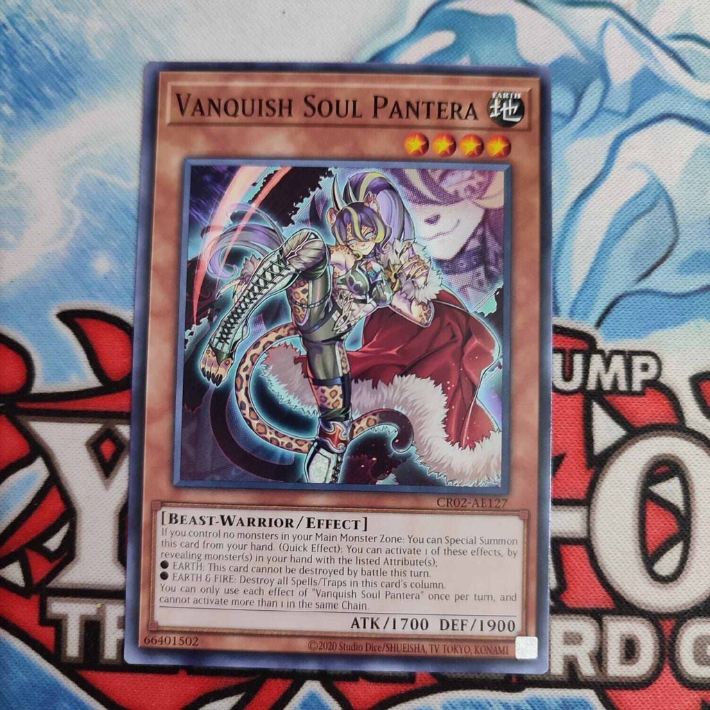 Jual yugioh AE vanquish soul pantera CR02-AE127 C original | Shopee ...