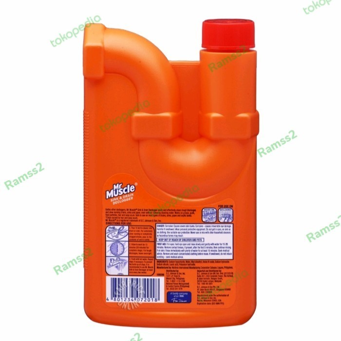 Jual Mr Muscle Drain N Sink Declogger Deklogger Saluran Pembuang ...
