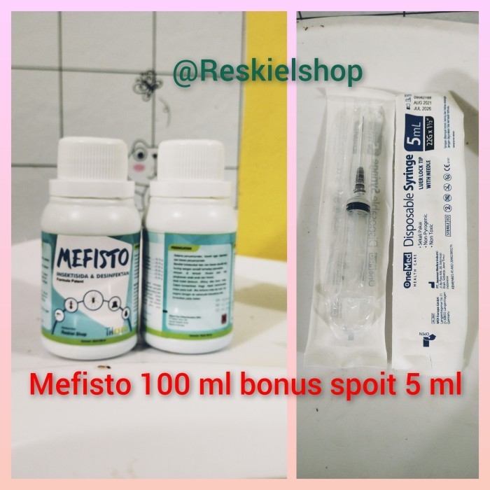 Jual NEW SERIES MEFISTO 100 ML (ANTIVIRUS , ANTIBAKTERI DAN ANTI KUTU ...