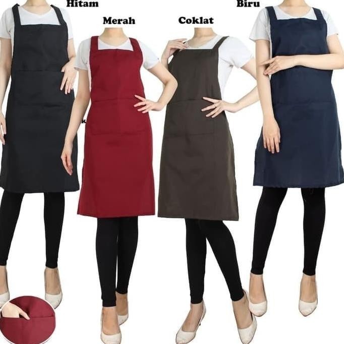 Jual New - Apron Masak / Apron Barista / Celemek Masak / Apron Chef ...