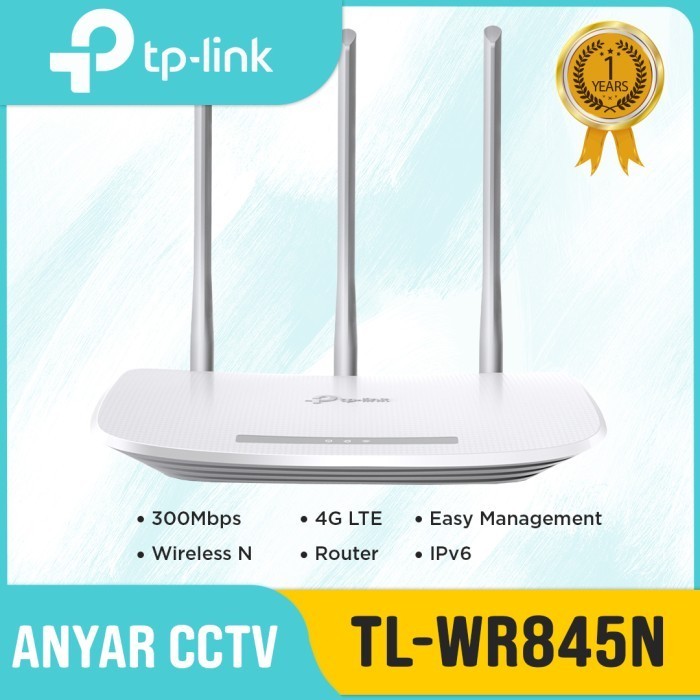 Jual TP-LINK TL-WR845N 300Mbps Wi-Fi Wireless N Router TP LINK | Shopee ...
