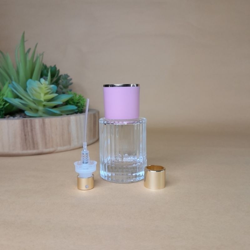 Jual (Paket 12 pcs) Botol Parfum Chloe 30ml gold Spray se press - Botol ...