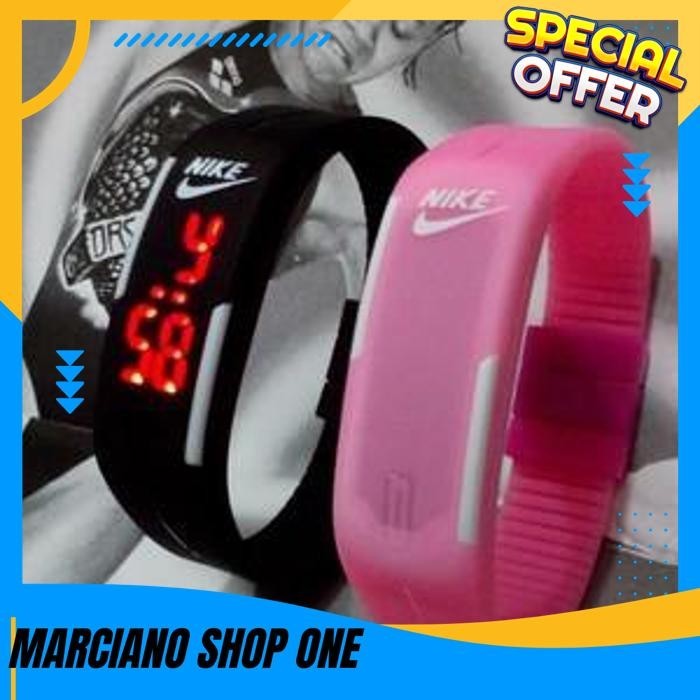Jual JAM TANGAN NIKE LED DIGITAL WATCH PRODUK BAHAN BERKUALITAS TINGGI ...