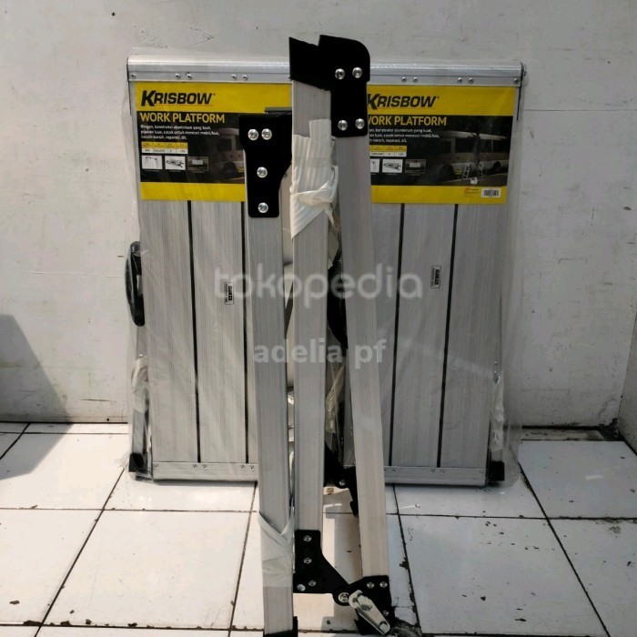 Jual Tangga Steger Krisbow Tangga Platform Lipat Portabel 80 Cm ...