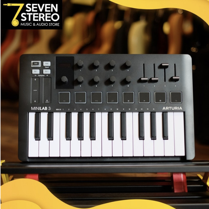 Jual NEW!!! ARTURIA MiniLab 3 Deep Black Keyboard Controller | Shopee ...