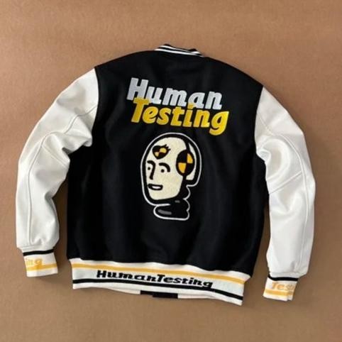 Jual Human Made X Asap Rocky Human Testing Varsity Jacket Xavionxa ...