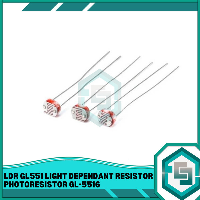 Jual LDR GL551 LIGHT DEPENDANT RESISTOR PHOTORESISTOR GL-5516 | Shopee ...