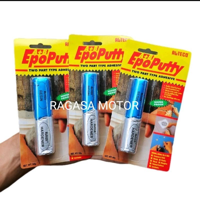 Jual Lem Porting Epo Putty Alteco 50 gram | Shopee Indonesia