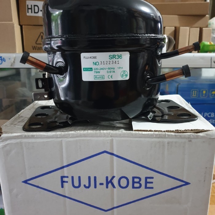 Jual Kompresor Kulkas / Compressor Kulkas Fuji Sr36 1/10Hp | Shopee ...