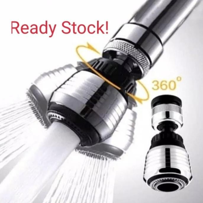 Jual !!!!!!] Ready!! Kitchen 360 Rotate Swivel Faucet Nozzle Water ...