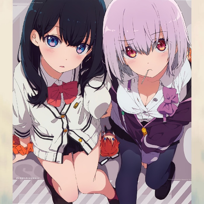 Jual Poster anime ssss.gridman hibiki yuuta, shinjou akane, takarada ...