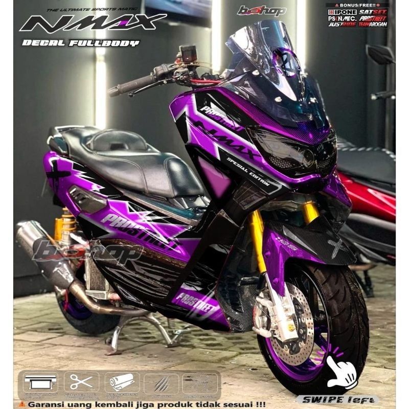 Jual decal striping nmx new/custom full body | Shopee Indonesia