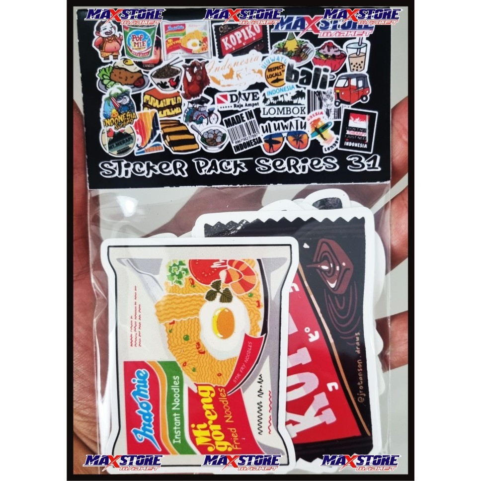 Jual Stiker Budaya Indonesia / Sticker Koper / Sticker Koper Rimowa ...