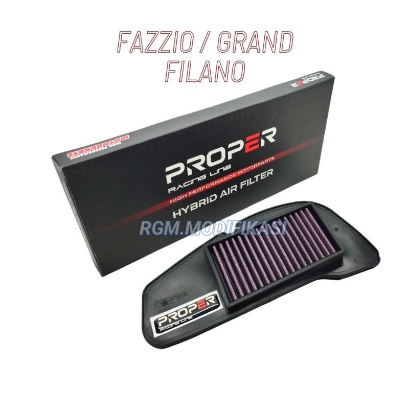 Jual AIR FILTER UDARA PROPER RACING FAZZIO GRAND FILANO | Shopee Indonesia