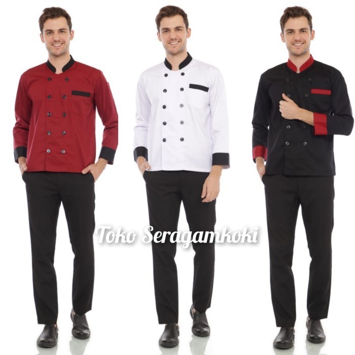 Jual Baju Chef Seragam Chef Kombinasi | Shopee Indonesia