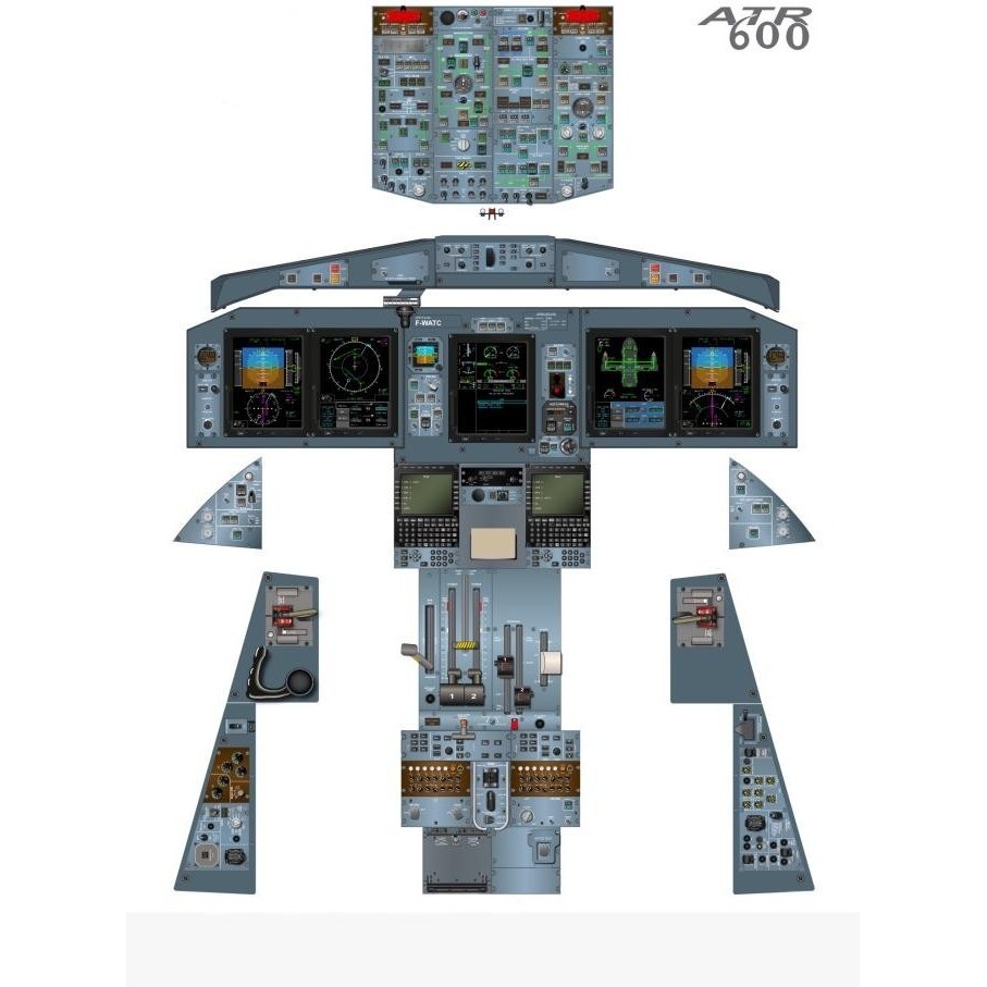 Jual HOT SALE!!! ! COCKPIT LAYOUT/ POSTER BOEING 737-800,900, ATR 72 ...